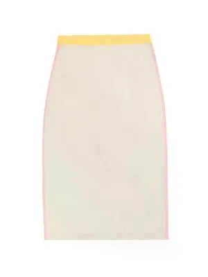 Fendi Patterned Skirt - Neutrals