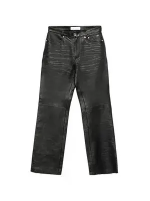 Our Legacy Carlson Cut Leather Trousers