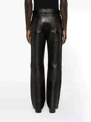 Our Legacy Carlson Cut Leather Trousers