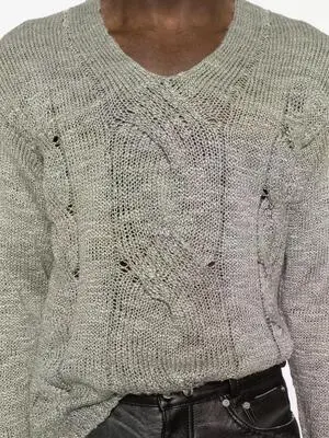 Our Legacy Link Cable-knit Sweater