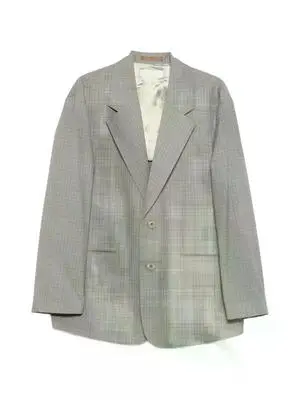 Our Legacy Industry Check-pattern Blazer