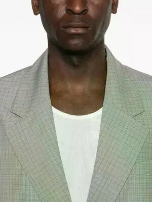 Our Legacy Industry Check-pattern Blazer