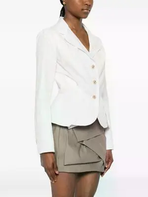 VIVIENNE WESTWOOD Embroidered-flower Button Jacket