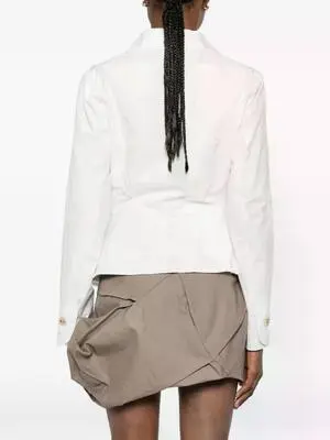 VIVIENNE WESTWOOD Embroidered-flower Button Jacket