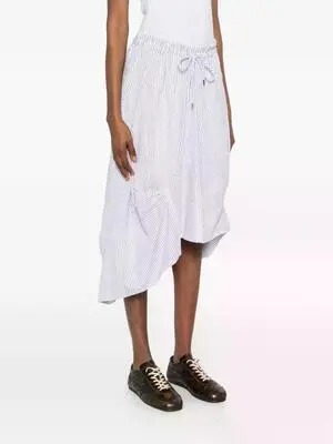 VIVIENNE WESTWOOD Striped Midi Skirt