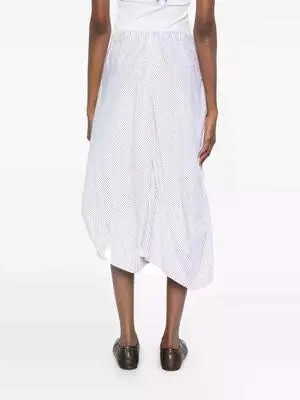 VIVIENNE WESTWOOD Striped Midi Skirt