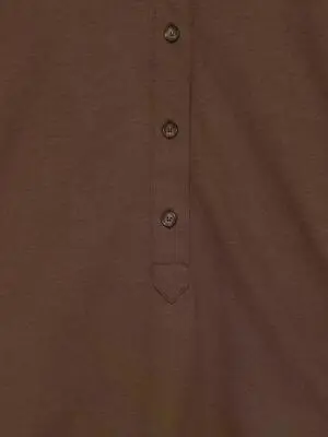 ZANONE Button Polo Top