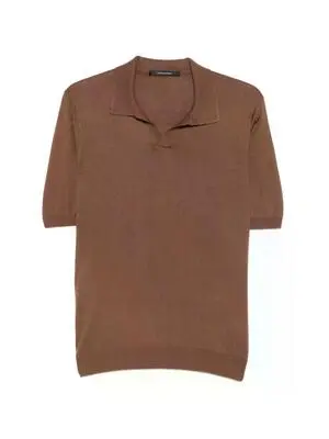 Tagliatore Keith Short-sleeve T-shirt - Brown