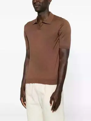 Tagliatore Keith Short-sleeve T-shirt - Brown