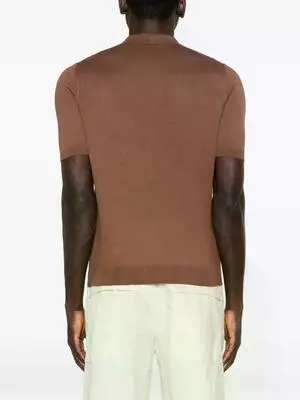 Tagliatore Keith Short-sleeve T-shirt - Brown