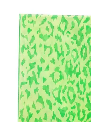 Versace 1990s Animalier Silk Scarf