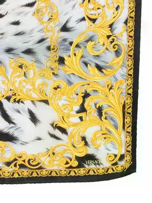 Versace 1990s Silk Scarf