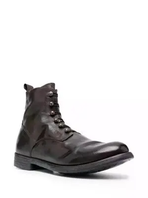 Officine Creative Hive 051 Leather Ankle Boots