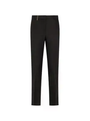 Peserico Slit-hem Trousers - Black