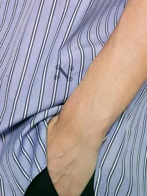 NACKIYE Striped Pocket Shirt