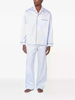TEKLA Drawstring Pyjama Trousers