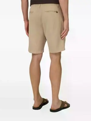 Boggi Milano Drawstring Pleated Shorts