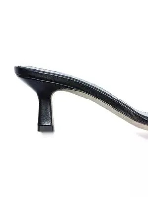 AeydĒ 55mm Gilly Leather Pumps - Black