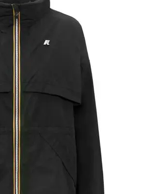 K-WAY Flap Pocket Jacket - Black