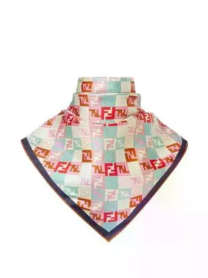 Fendi Ff Foulard Square Scarf