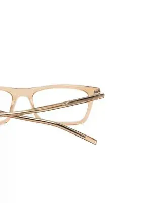 Saint Laurent Square Frame Glasses - Neutrals