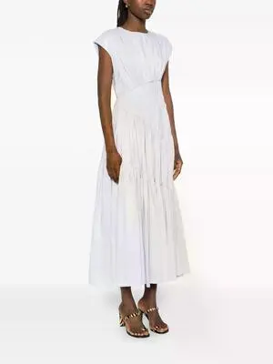 Aje Ecliptica Tiered Midi Dress