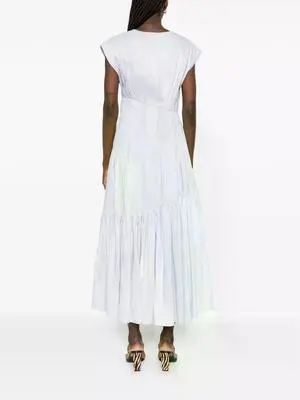 Aje Ecliptica Tiered Midi Dress