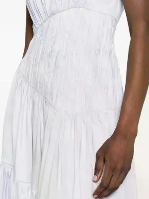 Aje Ecliptica Tiered Midi Dress