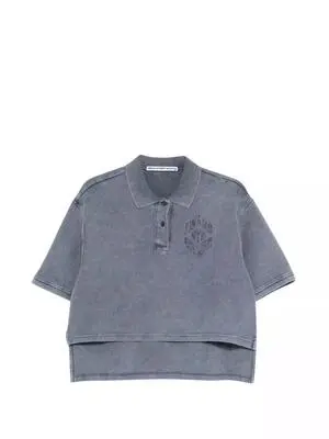Alexander Wang High-low Polo Top