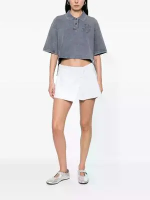 Alexander Wang High-low Polo Top