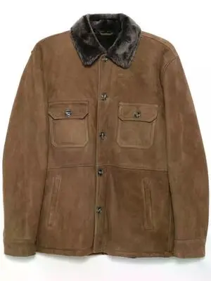 BARBA NAPOLI Suede Jacket