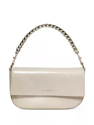 John Richmond Flap Top Bag With Chain Strap