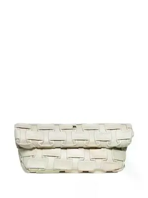 John Richmond Woven Clutch