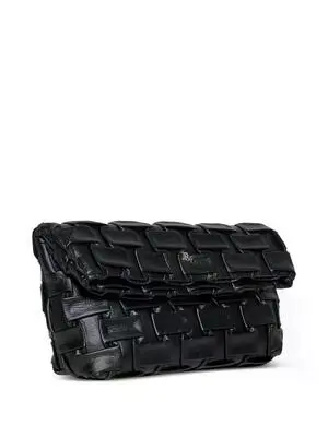 John Richmond Woven Clutch