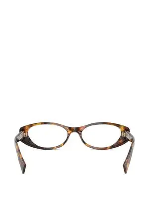 Miu Miu Round Frame Glasses