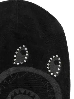 A BATHING APE Crystal Shark Beanie