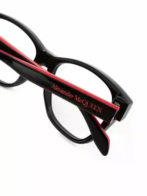Alexander McQueen Square-frame Glasses
