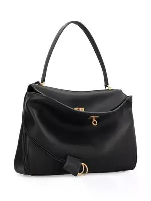 Balenciaga Rodeo Leather Bag - Black