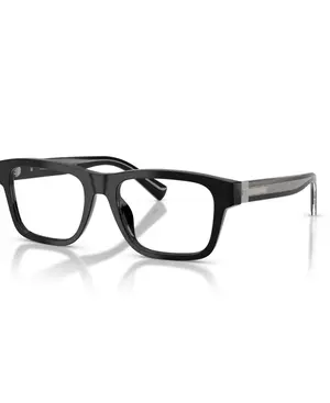 Dolce & Gabbana Rectangle Full Rim Eyeglasses - Black