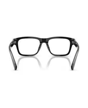Dolce & Gabbana Rectangle Full Rim Eyeglasses - Black