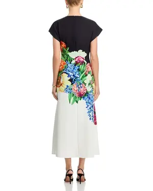 Elie Tahari The Iris Dress - Spring Meadow