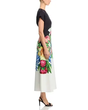 Elie Tahari The Iris Dress - Spring Meadow