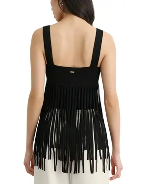 TOCCIN Amaris Fringe Top