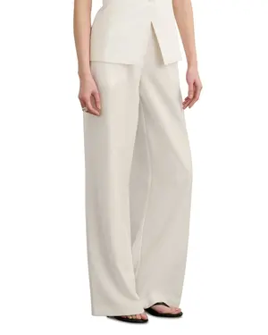 TOCCIN Solara Wide-leg Trousers - Optic