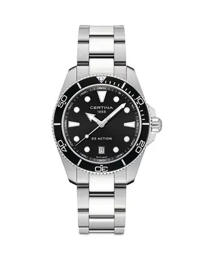 CERTINA Ds Action Gent 40mm Watch - Black