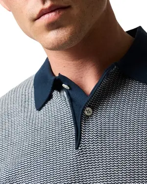 Rodd & Gunn Nicholls Patterned Polo