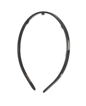 Alexandre De Paris Louvre Thin Headband - Black