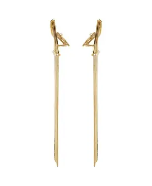 LANVIN Chain Dangle Earrings