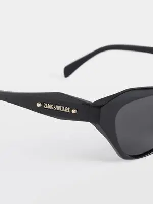 Zadig&Voltaire Acetate Sunglasses - Black