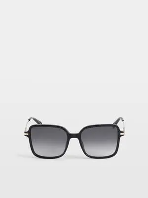 Zadig&Voltaire Square Frame Sunglasses - Black
